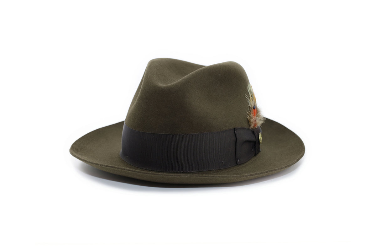 Stetson Temple- Fedora (Fur Felt)